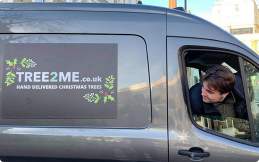 Real Christmas Tree Delivery Services - Tree2me